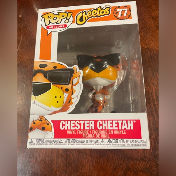 Funko | Toys | Funko Pop Ad Icons Cheetos 77 Chester Cheetah Signed By Joel Murray Brand New ...